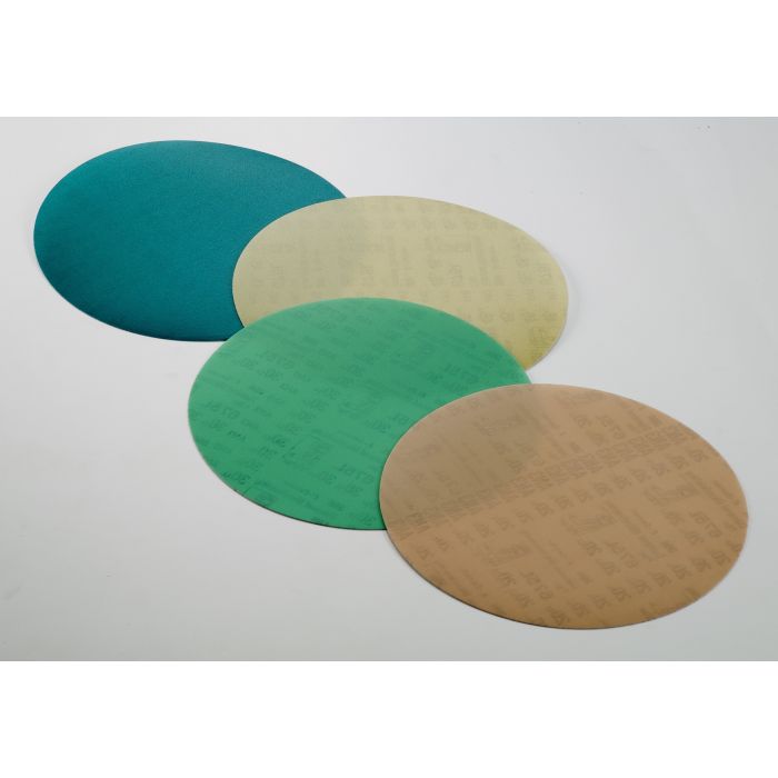 3M™ Diamond Microfinishing Film PSA Disc 675L, 9 Mic 5MIL, Light Green ...