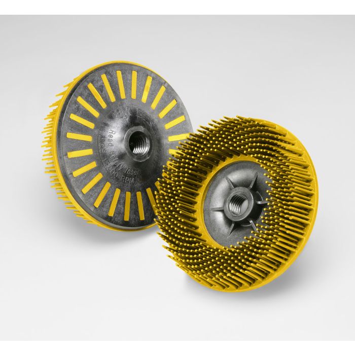 Scotch-Brite™ Bristle Disc, 80, 4-1/2 in x 5/8 in-11 Internal, 5/Carton ...